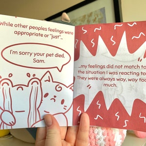 BIG FEELINGS Zine ~ Feelings Zine ~ Story Zine ~ Mental Health Zine ...