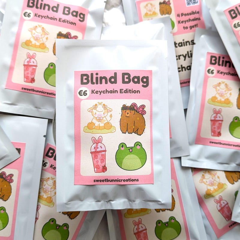 Blind Box Keychain - Etsy