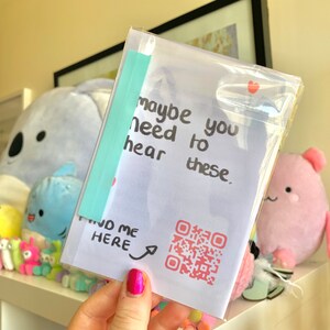 Things to Hear Zine Quotes Zine Mental Health Zine Handmade Zines - Etsy