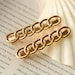 2 Pc Gold Chain Hair Clips | Vintage Hair Accessories | Chain Hair ...