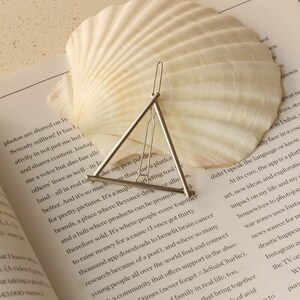 Metal Triangle Hair Pin Metal Hair Accessories Vintage Hair Accessories ...