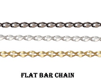 Flat Cable Chain - Etsy