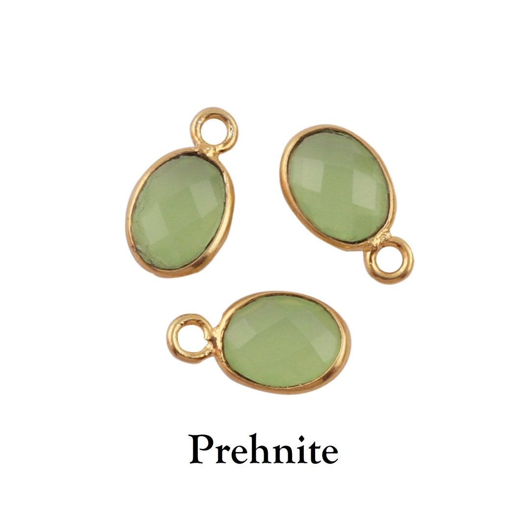 DIY Pendant Making Bail Link Connectors Peridot Gemstone - Etsy