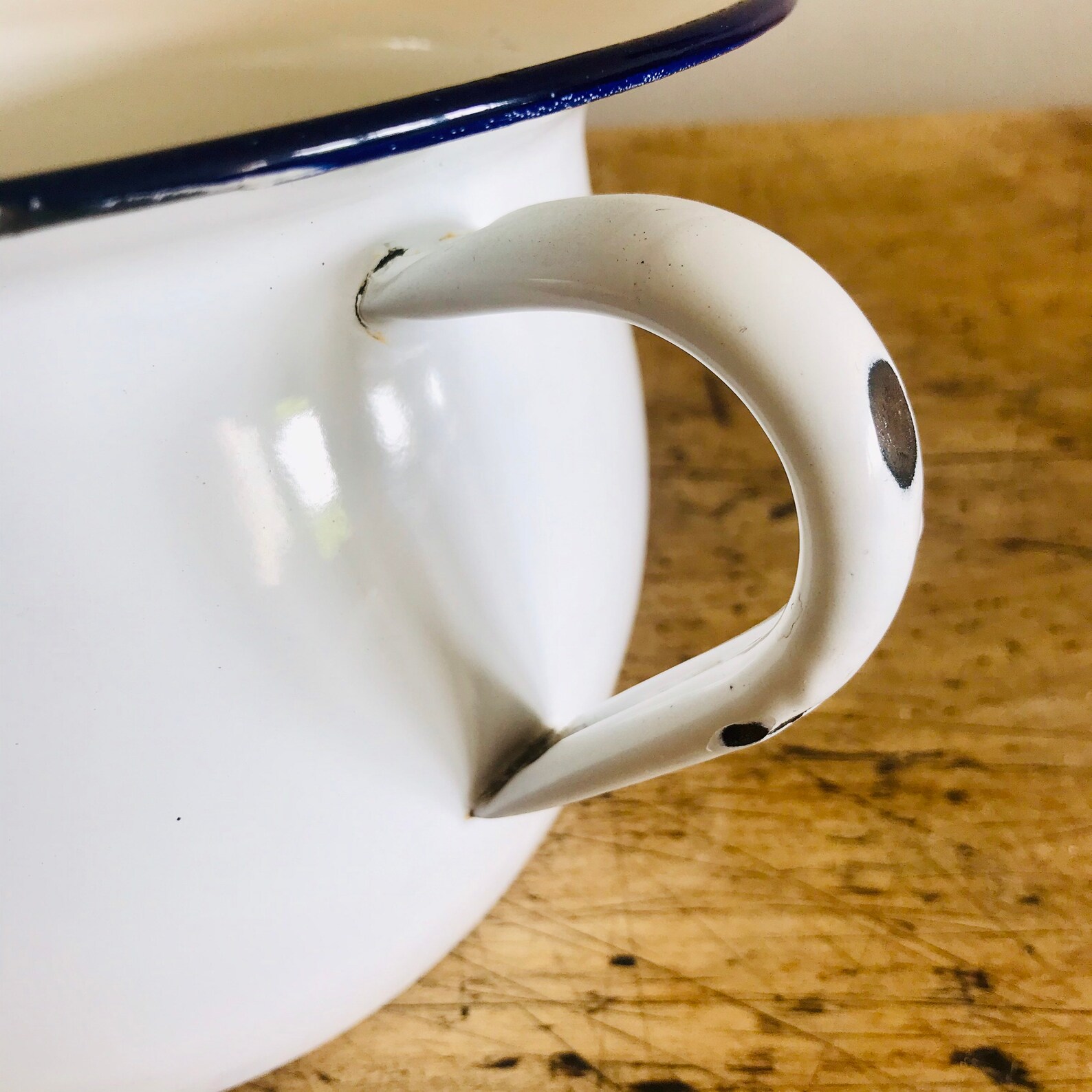 Antique Vintage Chamber Pot Potty Enamel French Interior Dutch - Etsy