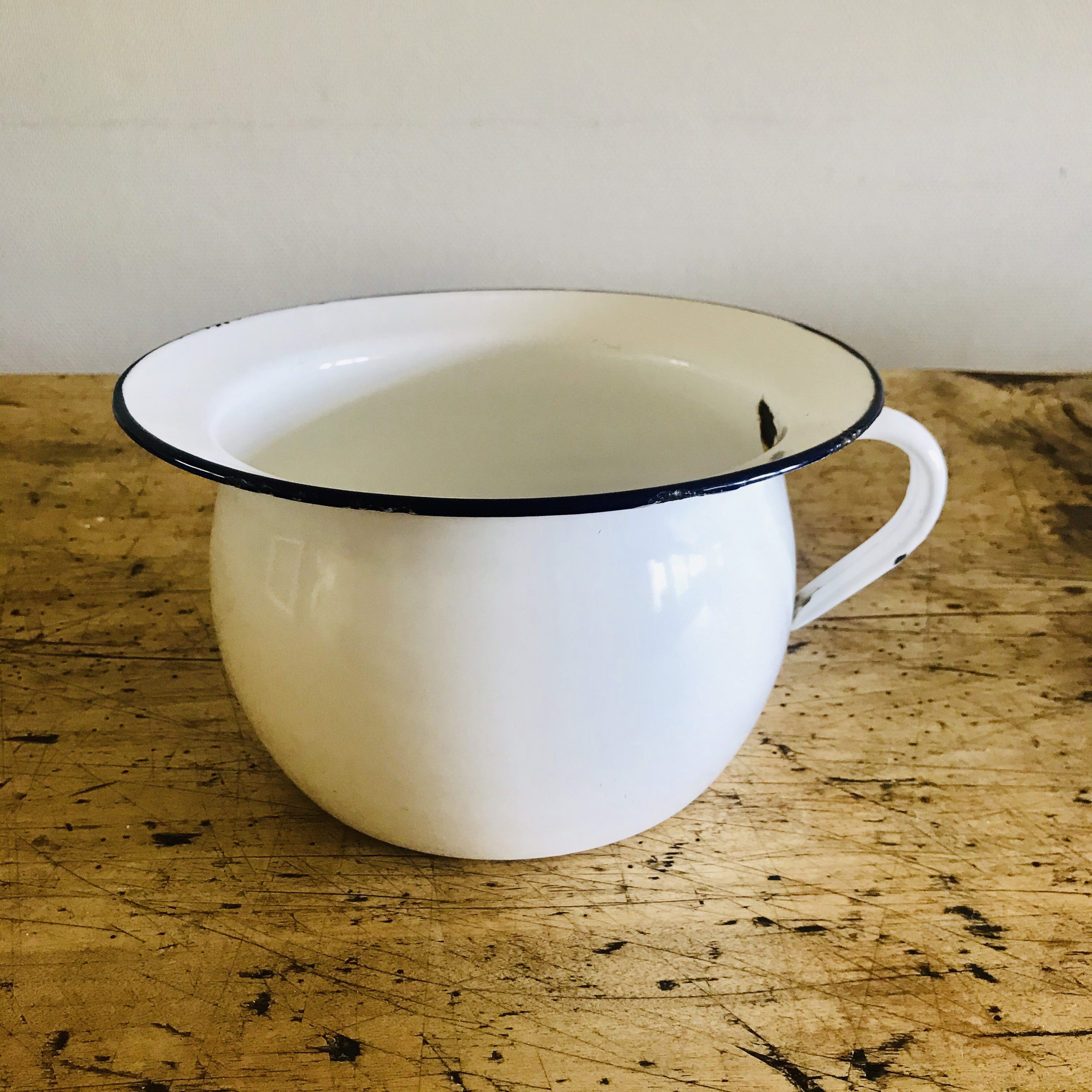 Antique Vintage Chamber Pot Potty Enamel French Interior Dutch - Etsy