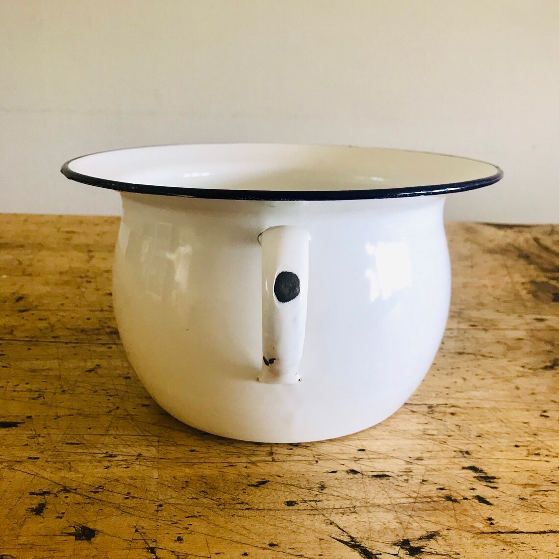 Antique Vintage Chamber Pot Potty Enamel French Interior Dutch - Etsy