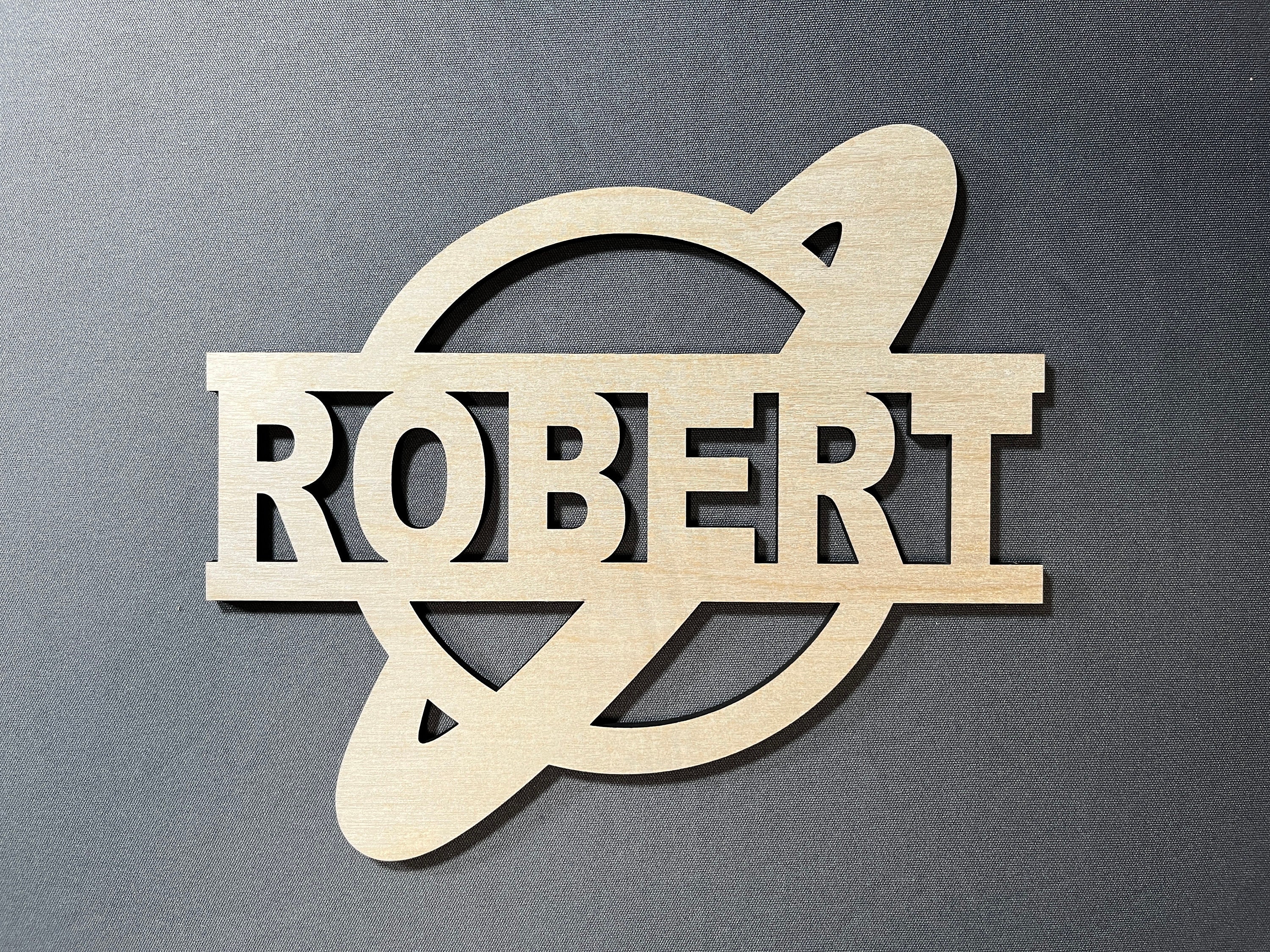 Planet Saturn Name Sign, Space Decoration, Kids Room Decoration ...