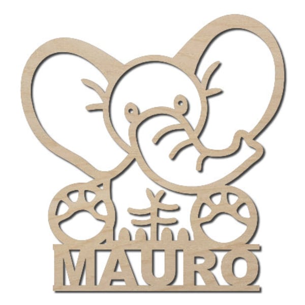 Elephant Wood Sign - Etsy