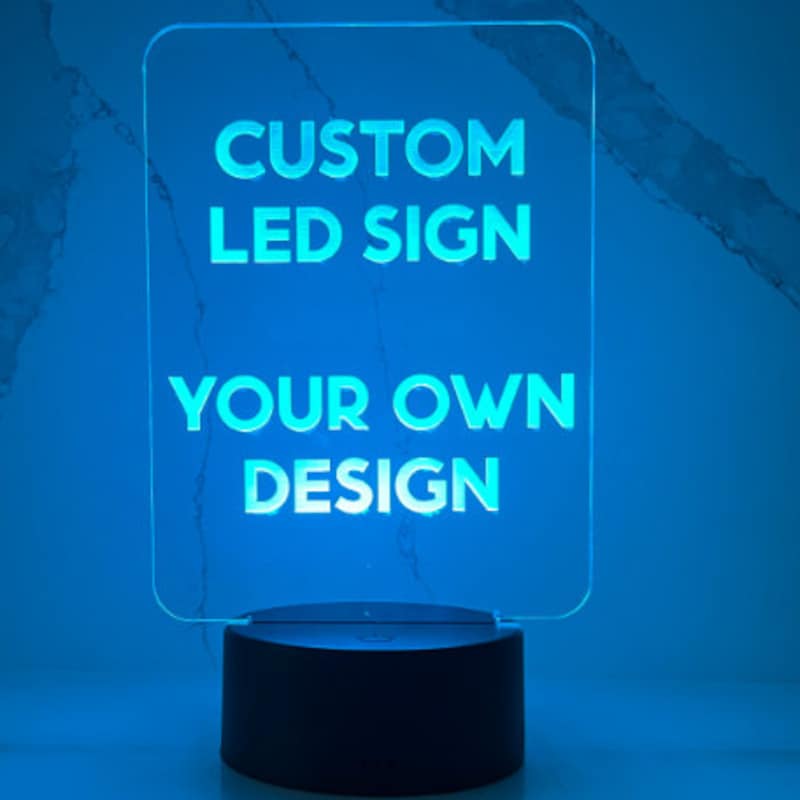 Custom Led Signs - Etsy