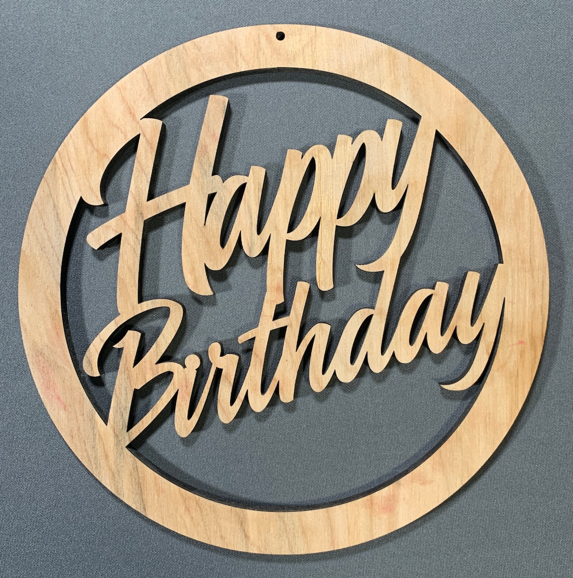 Happy Birthday Sign Birthday Decor Laser Cut Wood Sign Can - Etsy