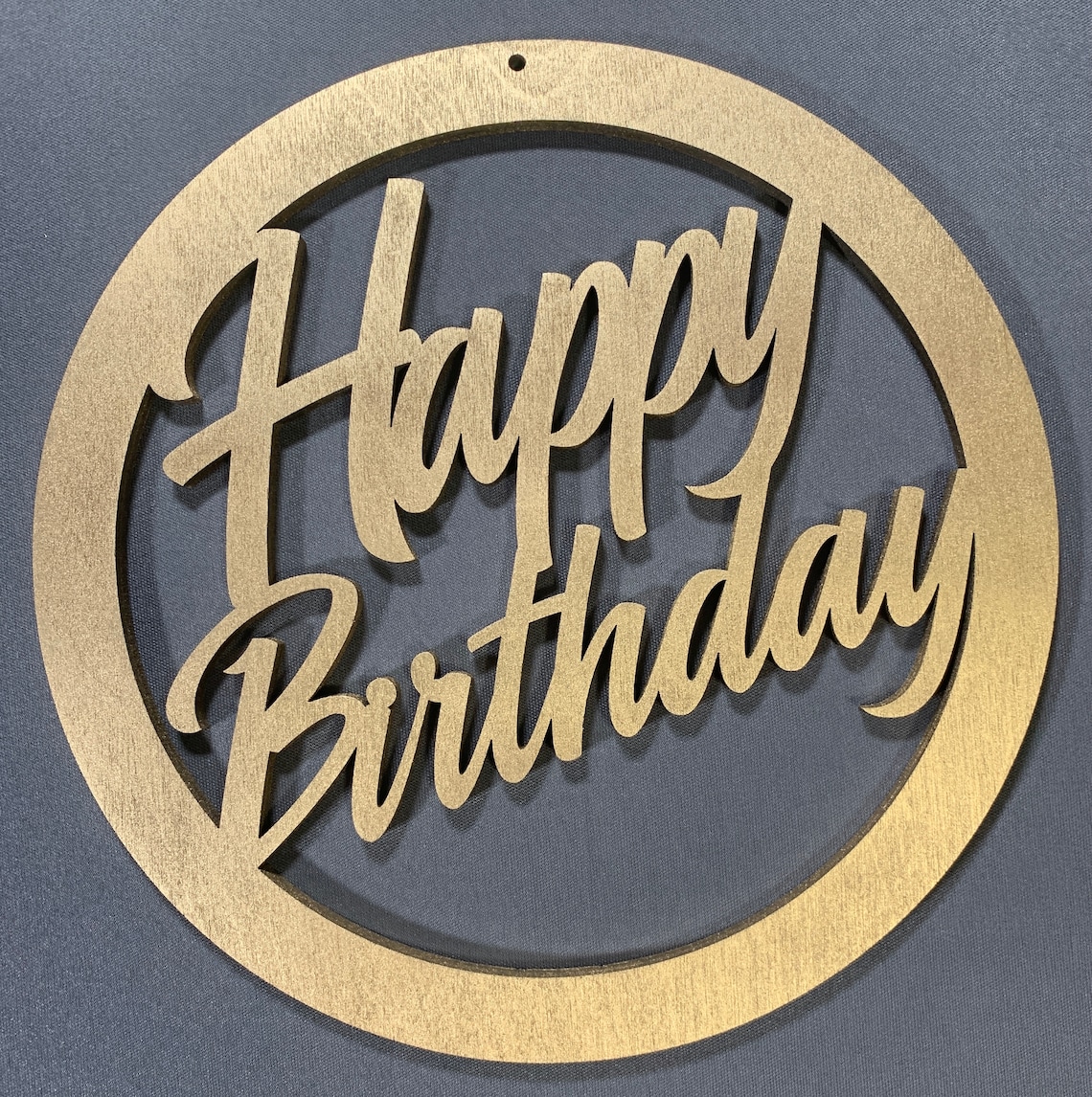 Happy Birthday Sign Birthday Decor Laser Cut Wood Sign Can - Etsy