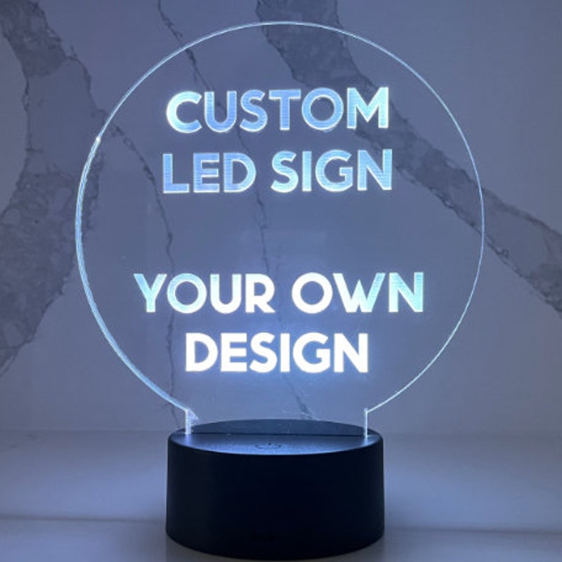 Custom Led Signs - Etsy