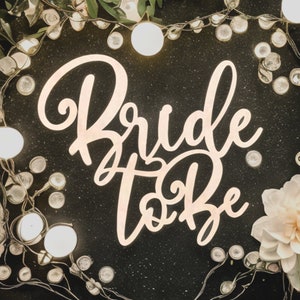 Bride to Be Wood Sign, Wedding Bride to Be, Shower Bride to Be Backdrop ...