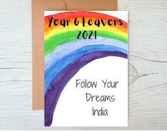 Year 6 Leavers Card - Etsy