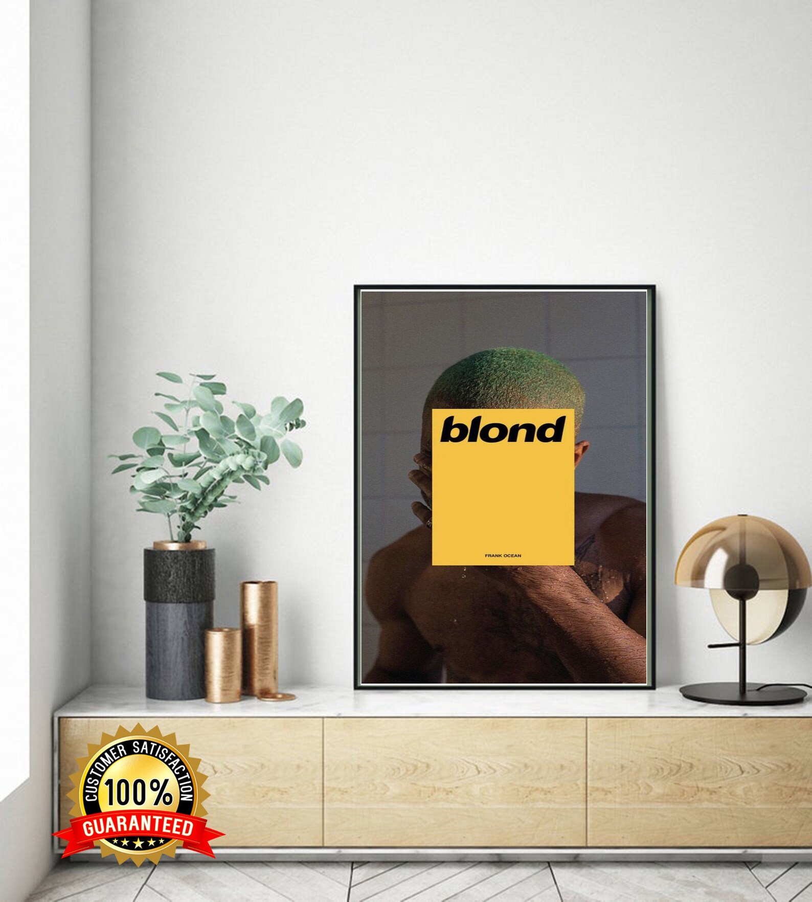 Frank Ocean Poster Frank Ocean Prints Blond Album Cover | Etsy