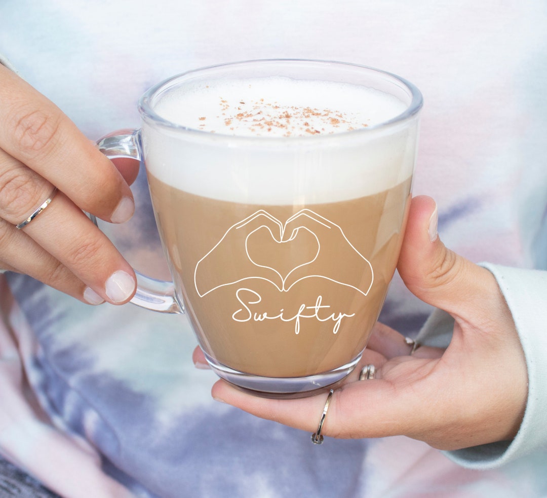 Swifty Glass Mug Taylor Swift Gifts Whimsical Taylor Swift - Etsy