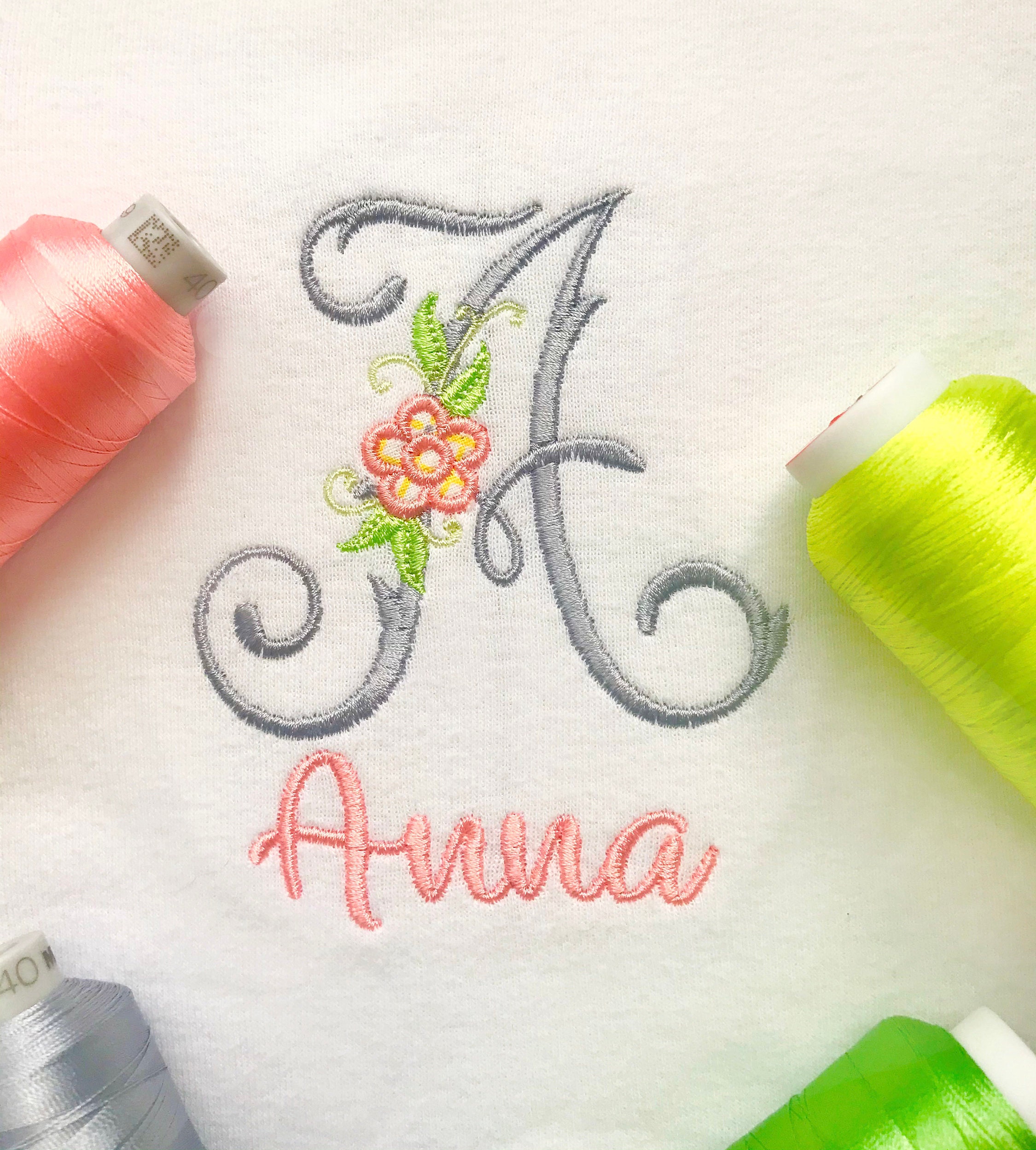 Embroidered Initial Shirt, Personalized Kids Unisex Tee - Etsy