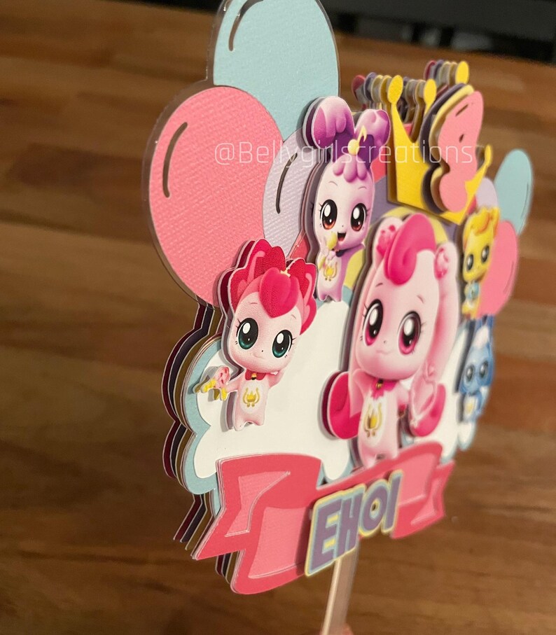 Teenieping Cake Topper: Korean Character Birthday Party Decor - Etsy