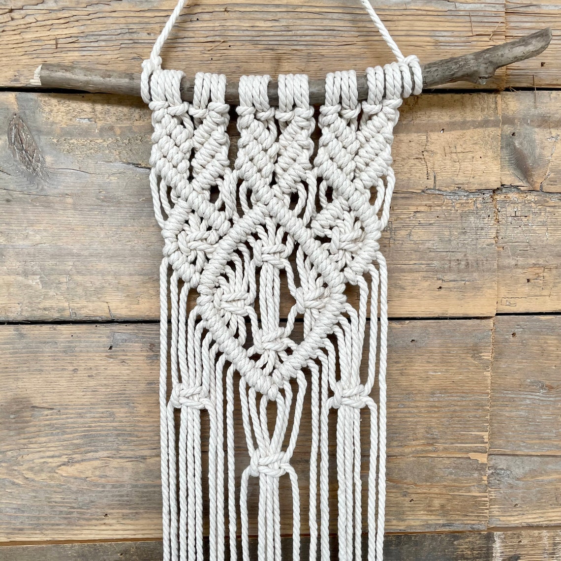 Long Macrame Wall Hanging - Etsy