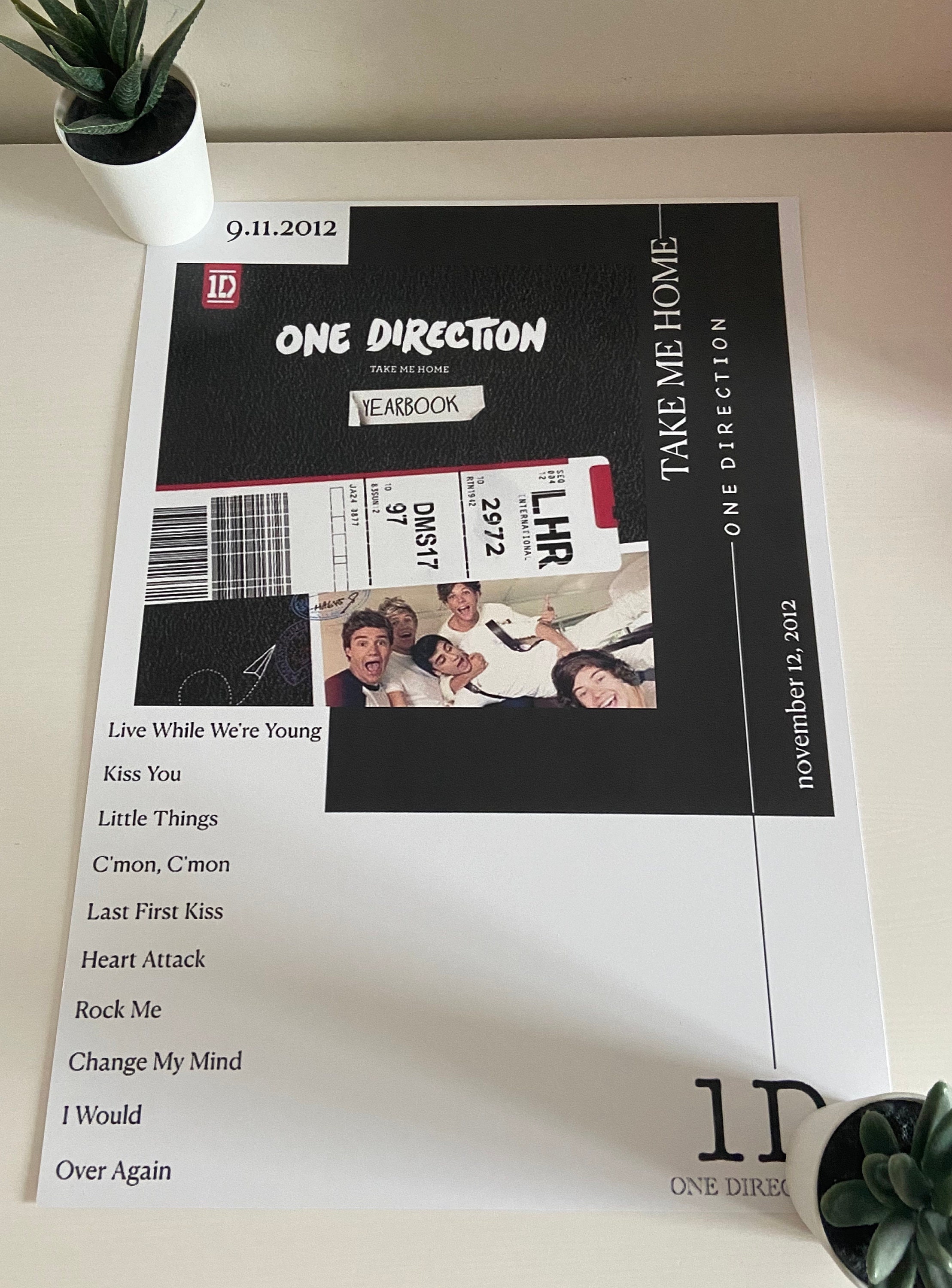 One Direction Take Me Home Wallpaper