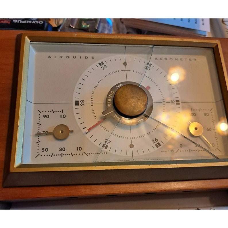 Airguide Barometer Temperature/humidity 9x5 - Etsy