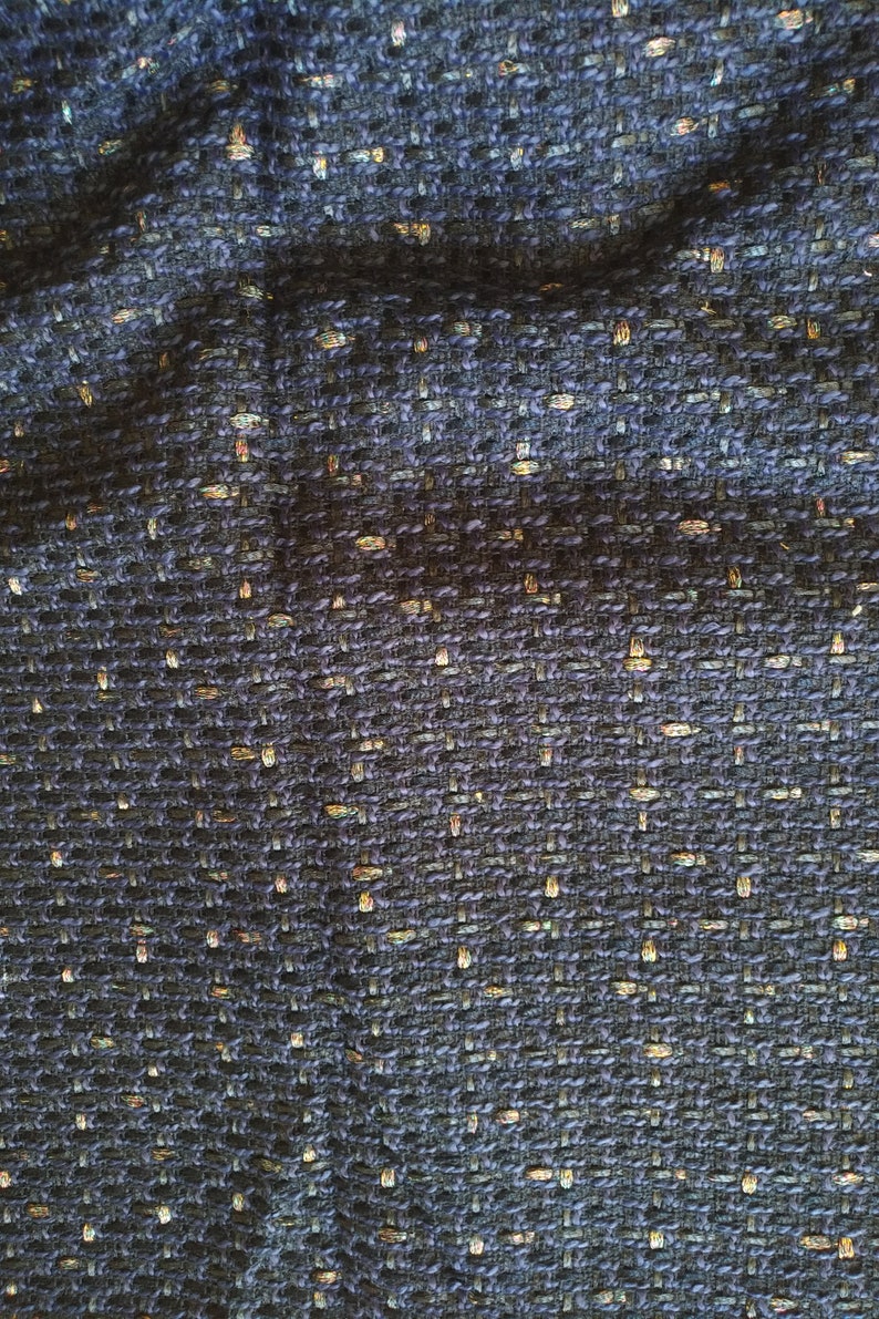 Navy Blue Boucle 1,5 Meter - Etsy
