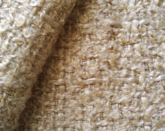 Boucle Upholstery Fabric by Metre BEIGE 2A - Etsy