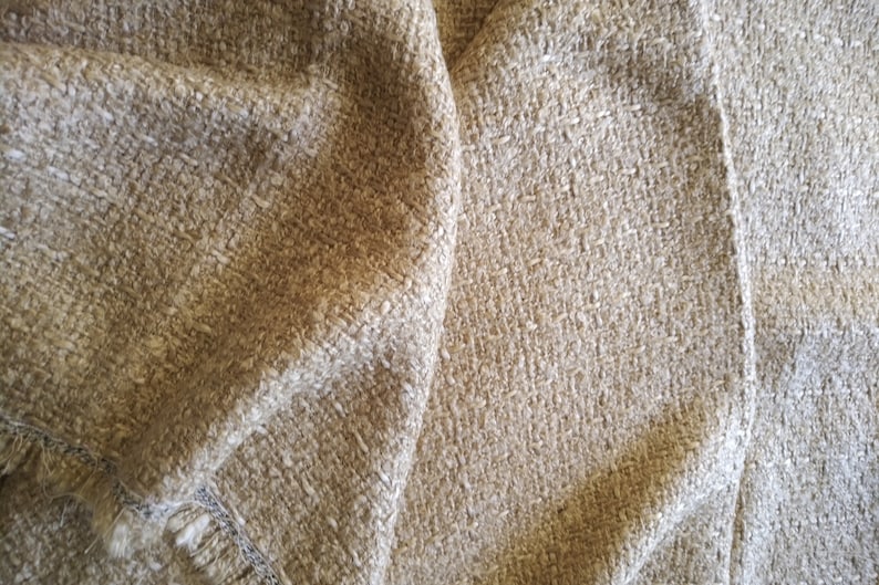 Beige Boucle Fabric - Etsy