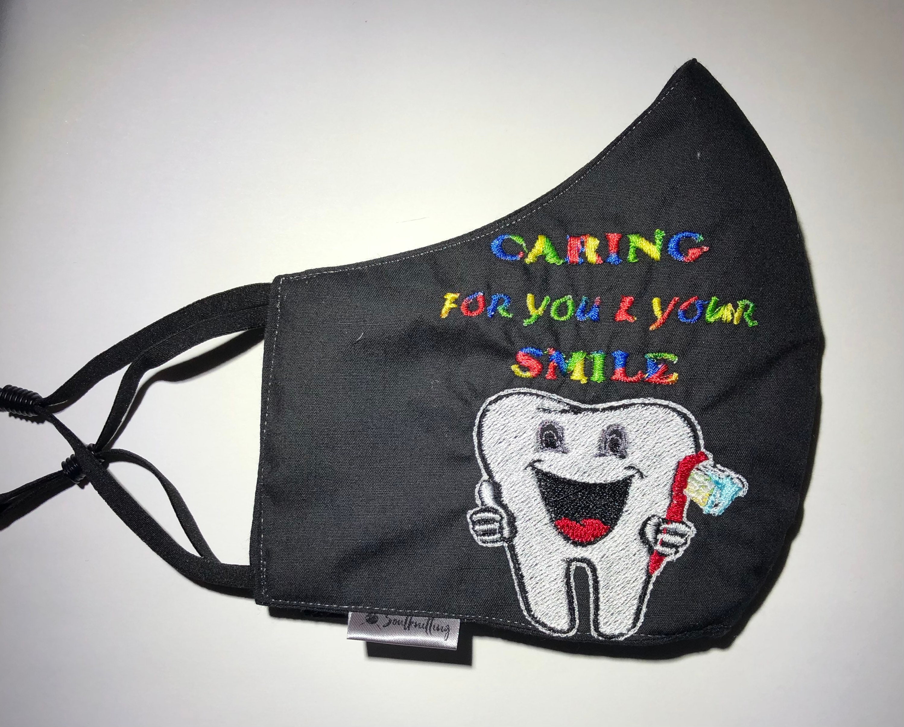 Personalize Your Mask Logo Nickname and More. 3 Layer 100 | Etsy