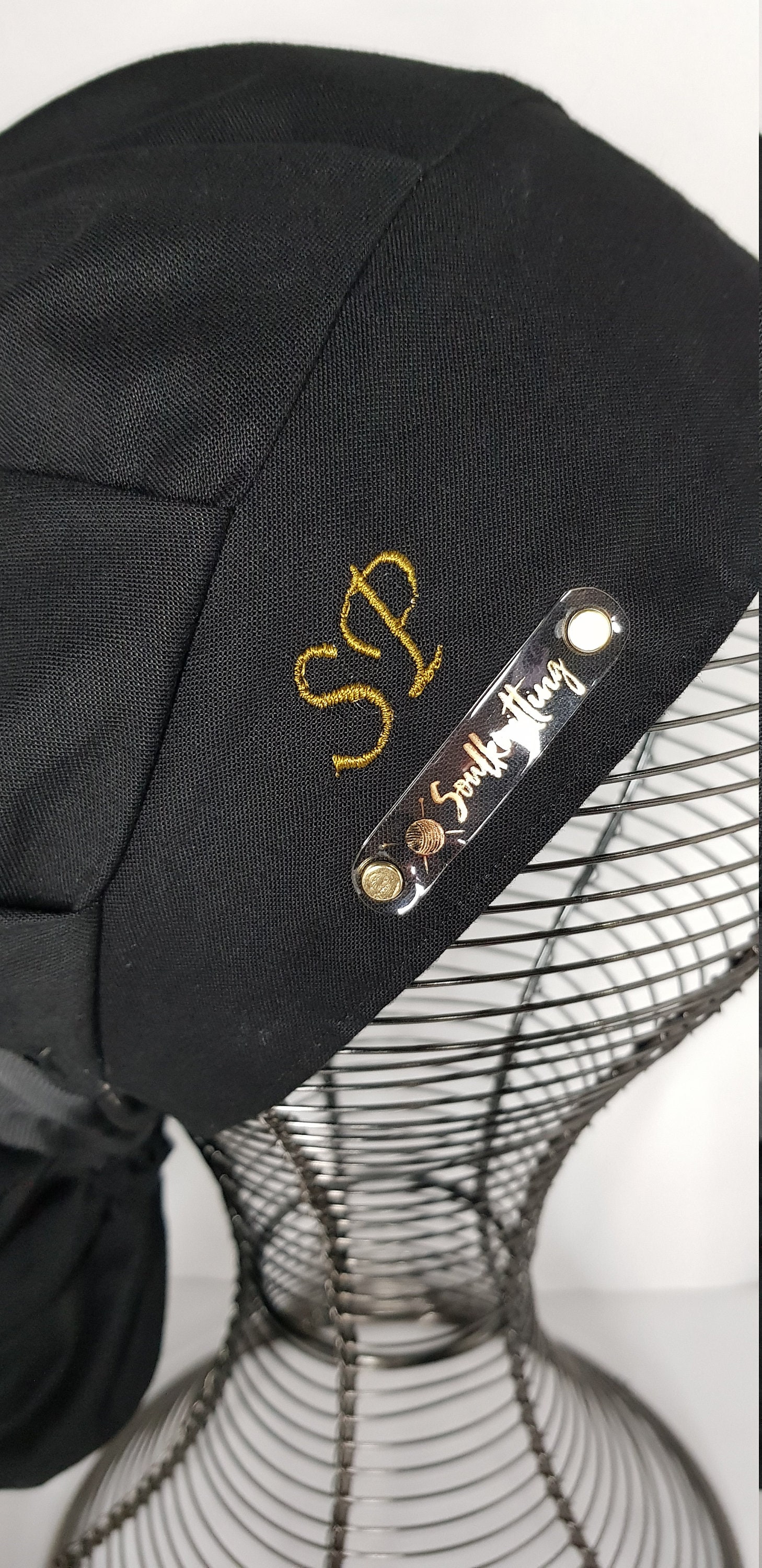 Sating Lined Cap Snug Fit 100% Cotton Crown Solid Black - Etsy UK