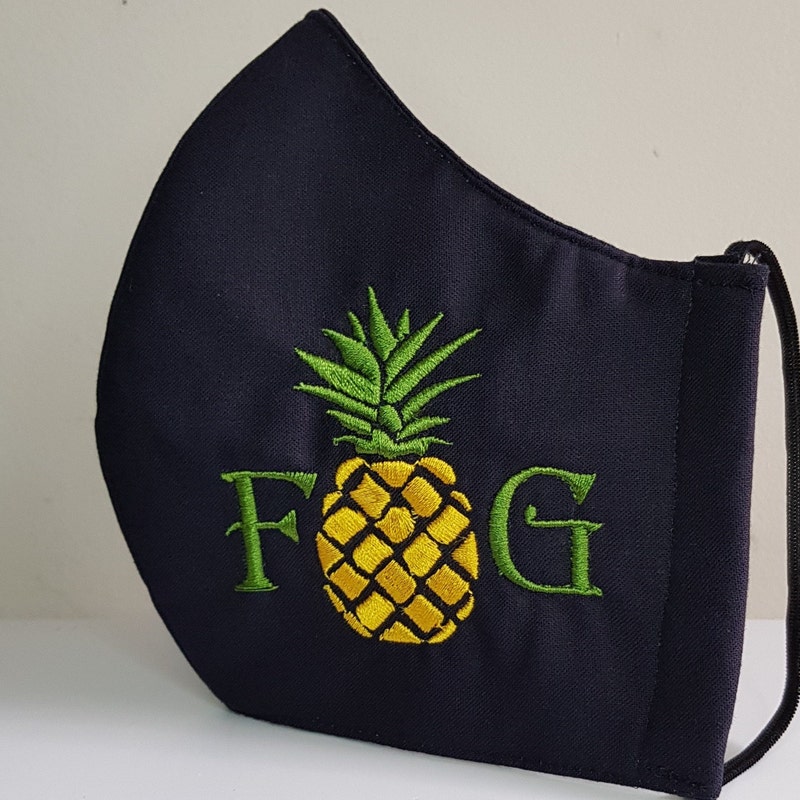 Embroidery Face Mask - Etsy