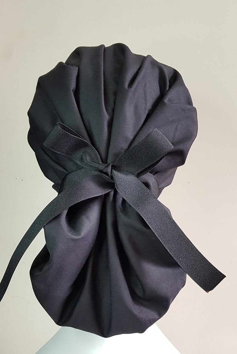 Sating Lined Cap Snug Fit 100% Cotton Crown Solid Black - Etsy