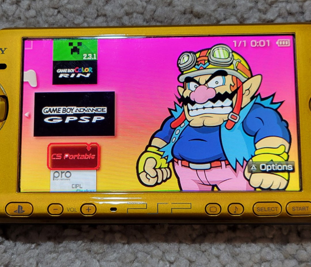 SONY PSP 3000 3001 2000 2001 1000 1001 128 Gb Games Only PLZ Read ...