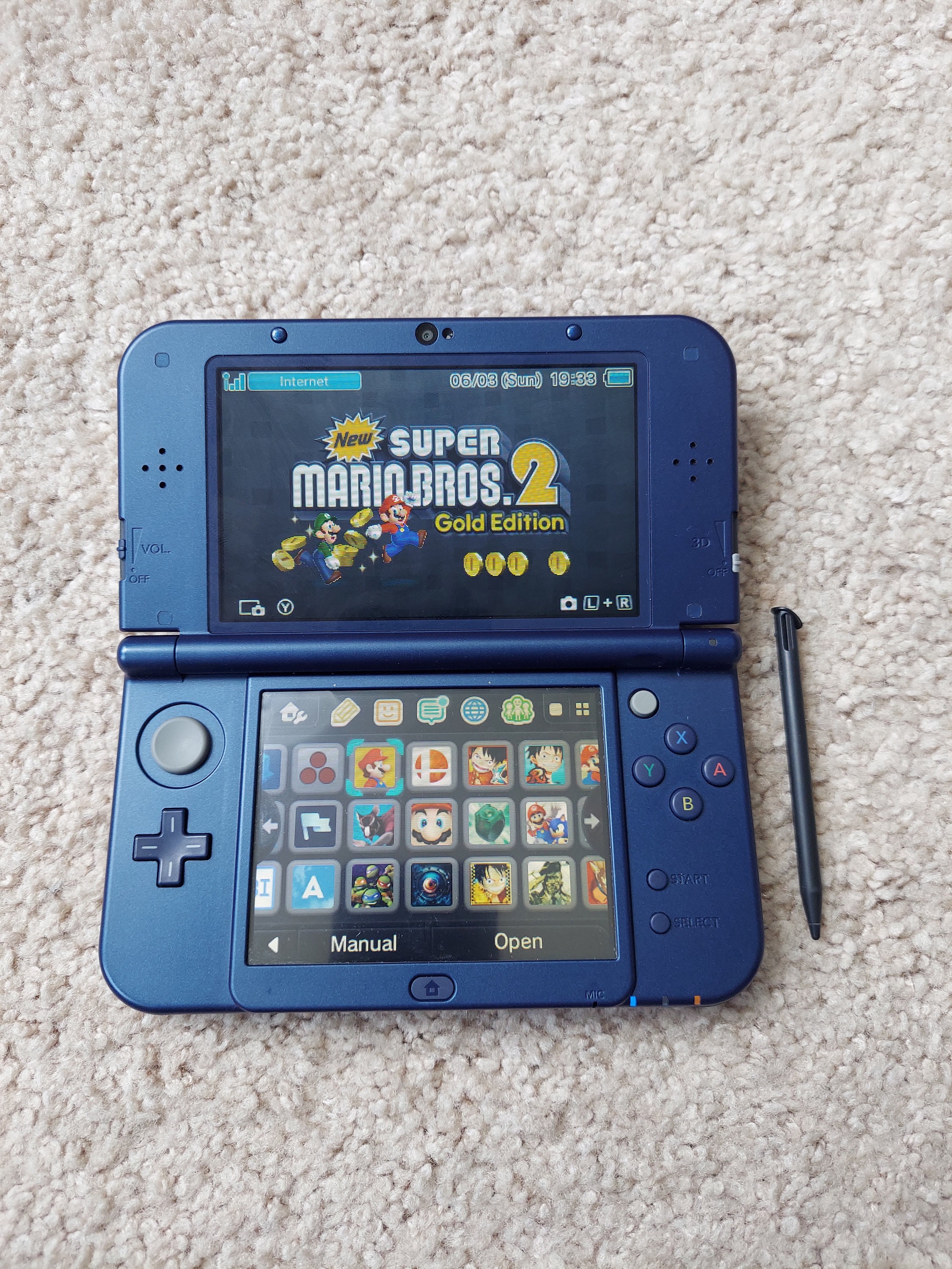 Nintendo 3ds Xl Blue