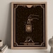 Printable Art, the Hermit Definition Print, Wall Art Prints, Tarot Card ...
