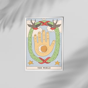 Printable Art, the World Definition Print, Wall Art Prints, Tarot Card ...