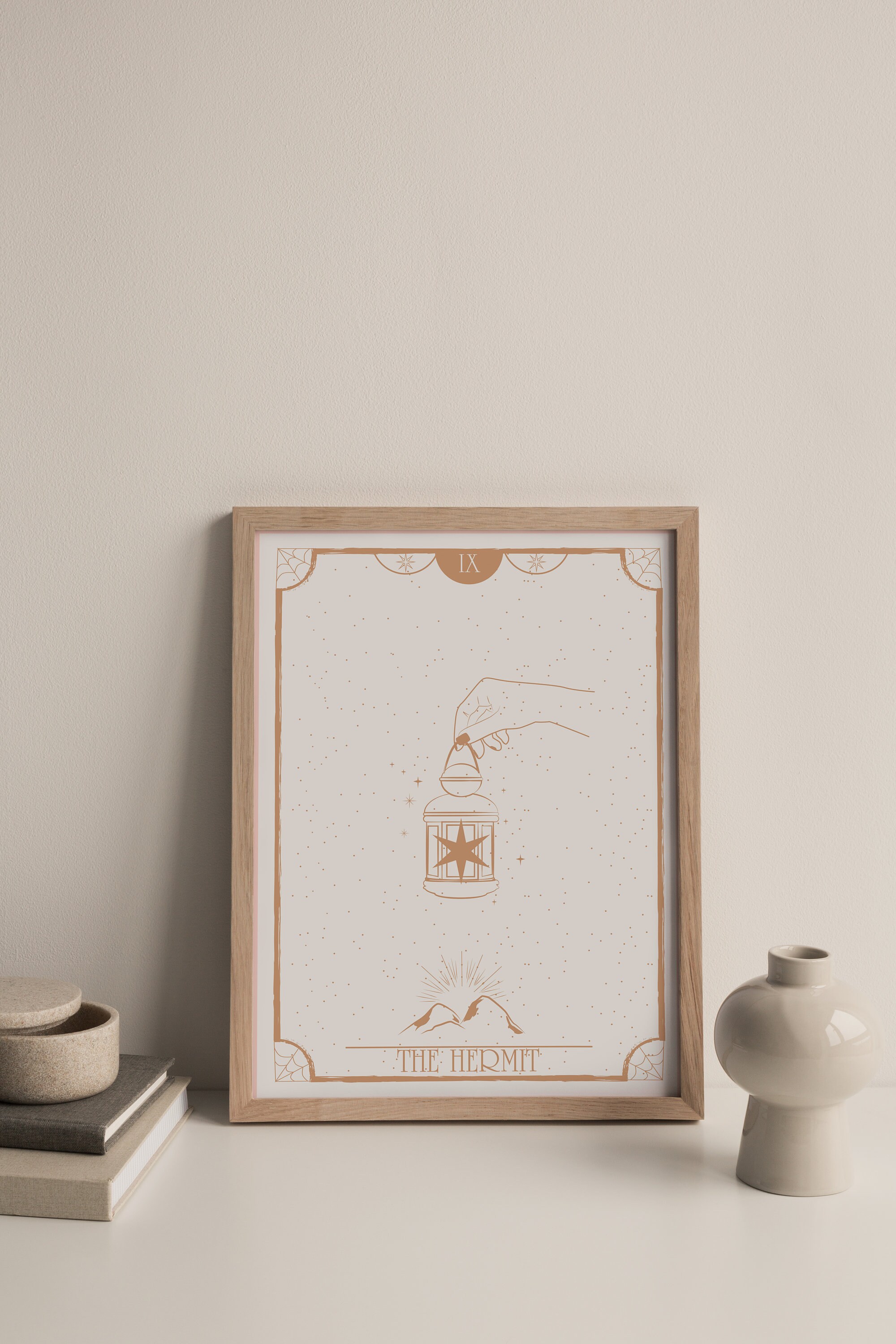 Printable Art, the Hermit Definition Print, Wall Art Prints, Tarot Card ...