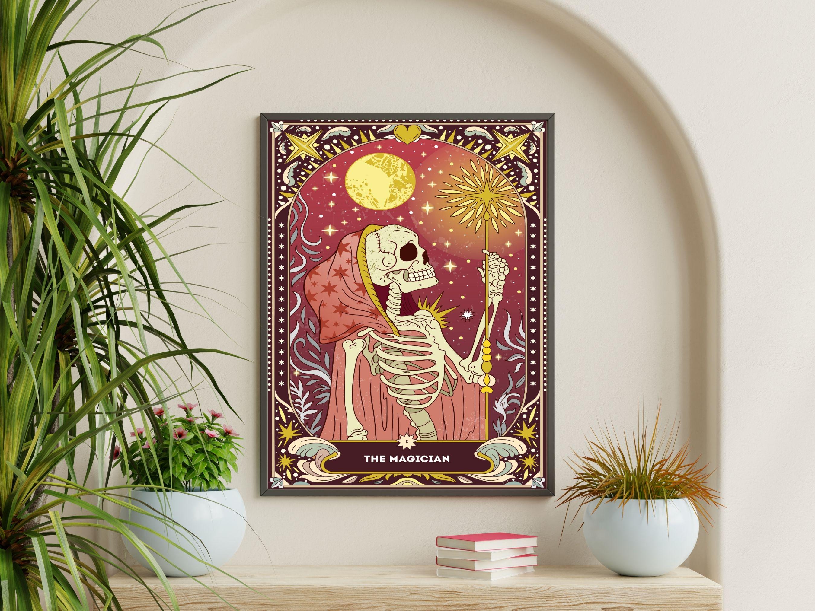 Printable Art, Magician Definition Print, Wall Art Prints, Tarot Card ...