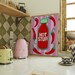 Hot Stuff Wall Art - Bold Red Sauce Bottle and Chili Peppers Poster ...