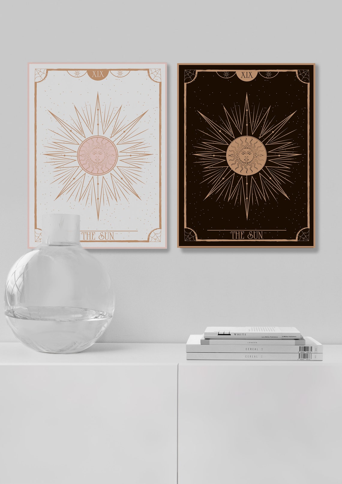 Printable Art, the Sun Definition Print, Wall Art Prints, Tarot Card ...
