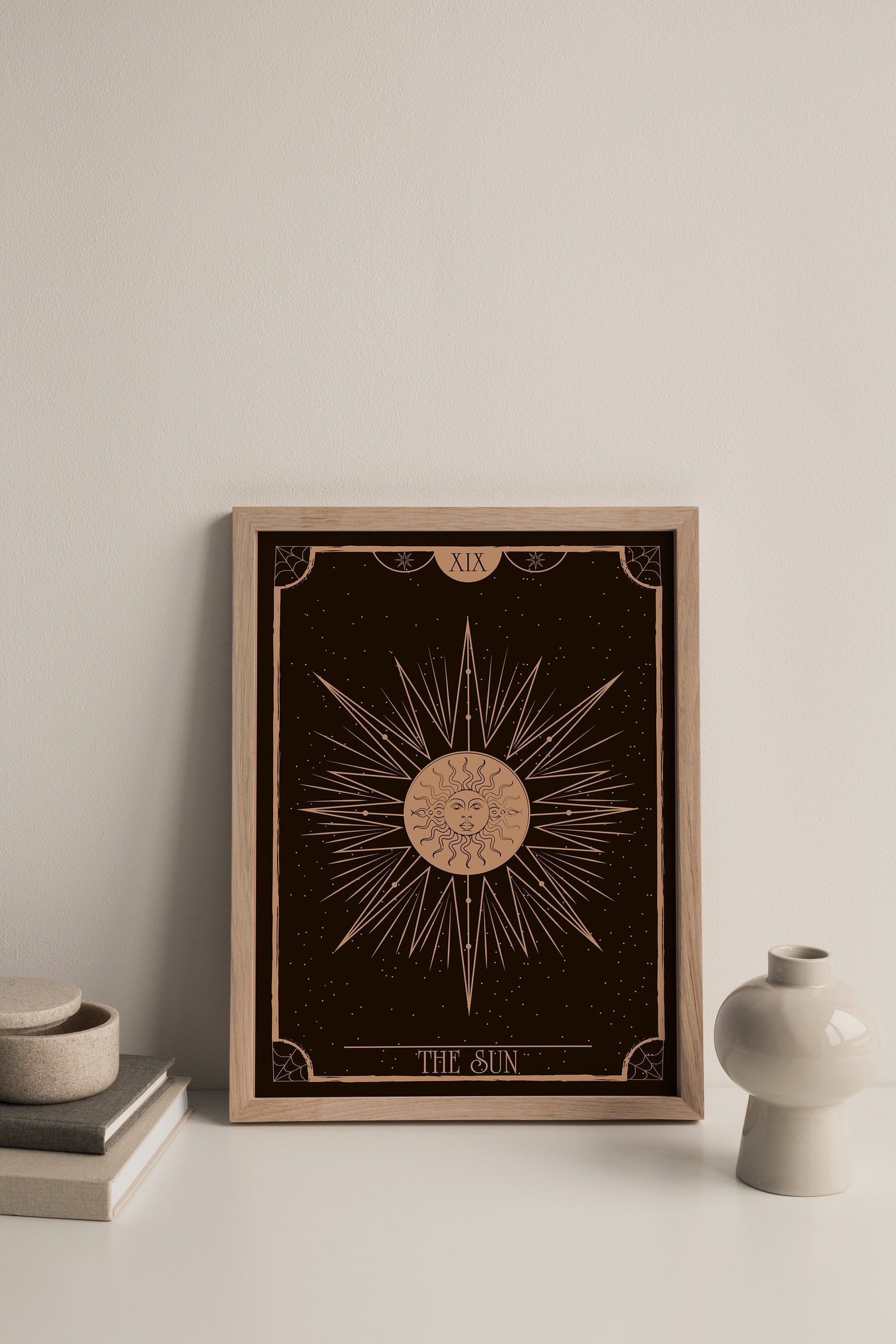 Printable Art, the Sun Definition Print, Wall Art Prints, Tarot Card ...