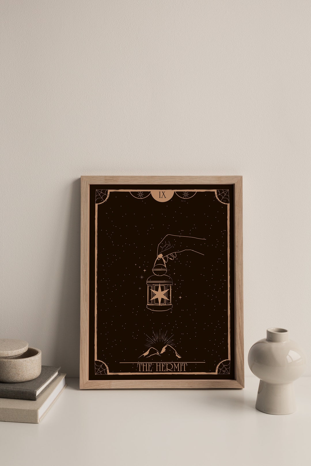 Printable Art, the Hermit Definition Print, Wall Art Prints, Tarot Card ...