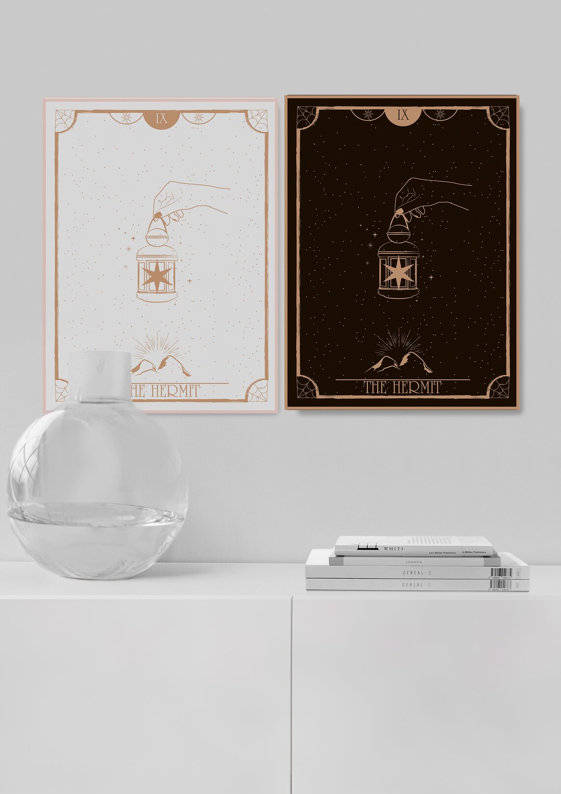 Printable Art, the Hermit Definition Print, Wall Art Prints, Tarot Card ...