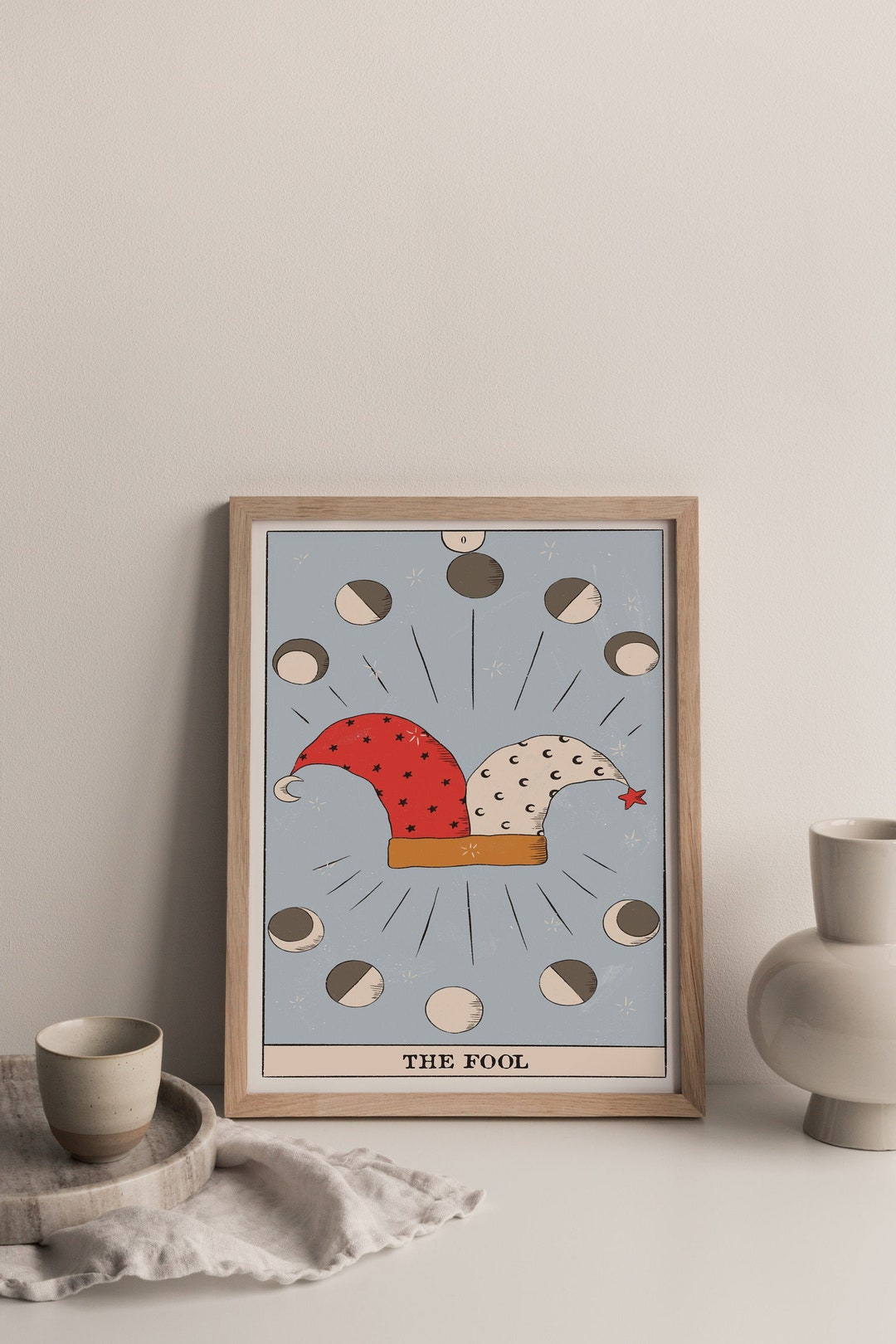 Printable Art, the Fool Definition Print, Wall Art Prints, Tarot Card ...