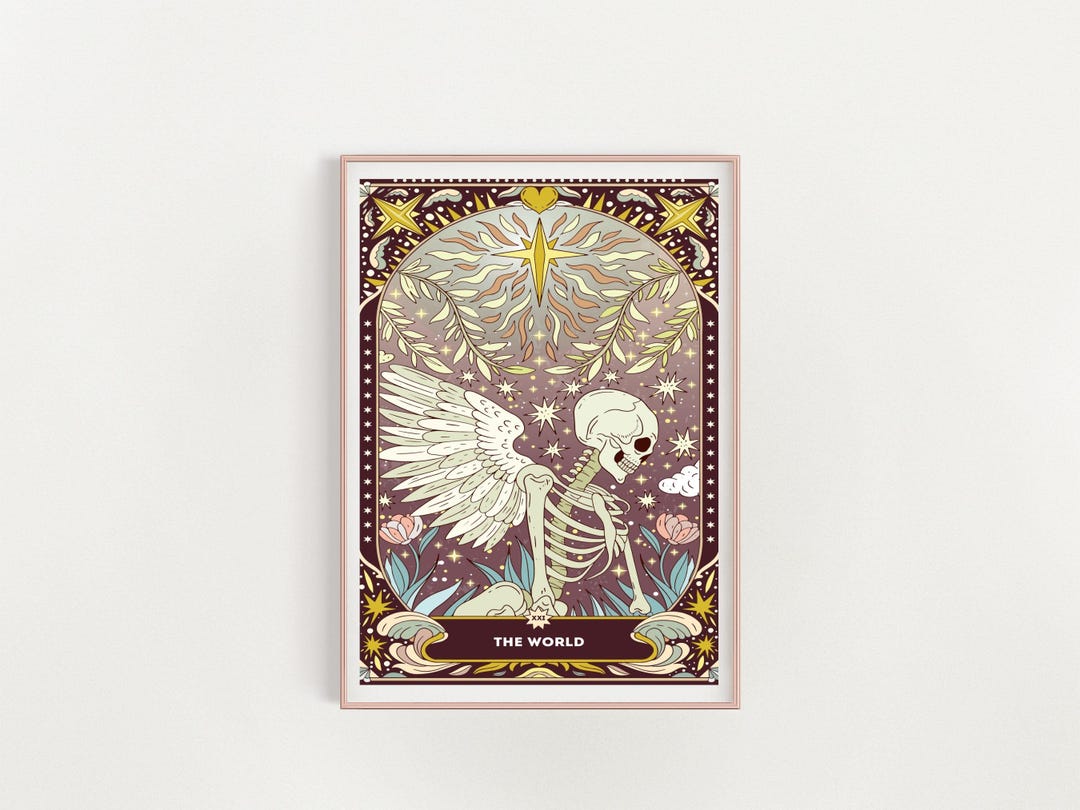 Printable Art, the World Definition Print, Wall Art Prints, Tarot Card ...