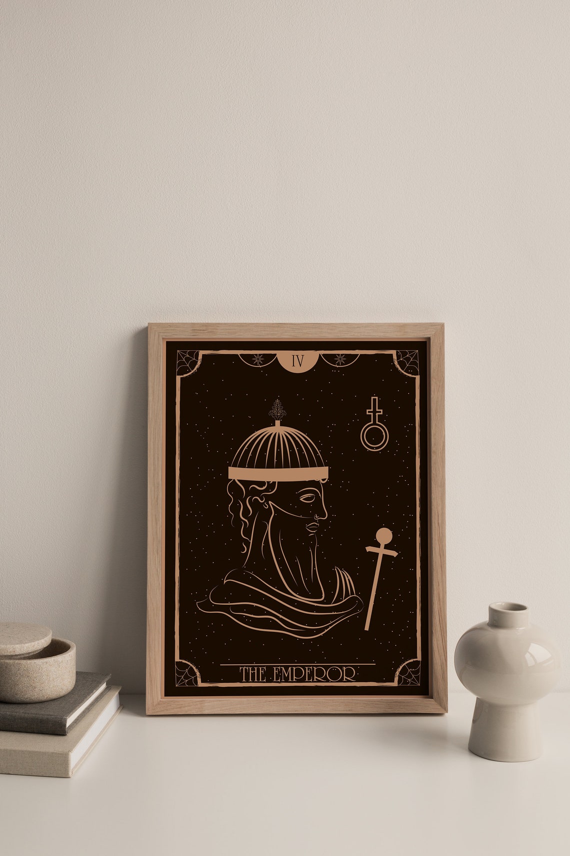 Printable Art, the Emperor Definition Print, Wall Art Prints, Tarot ...