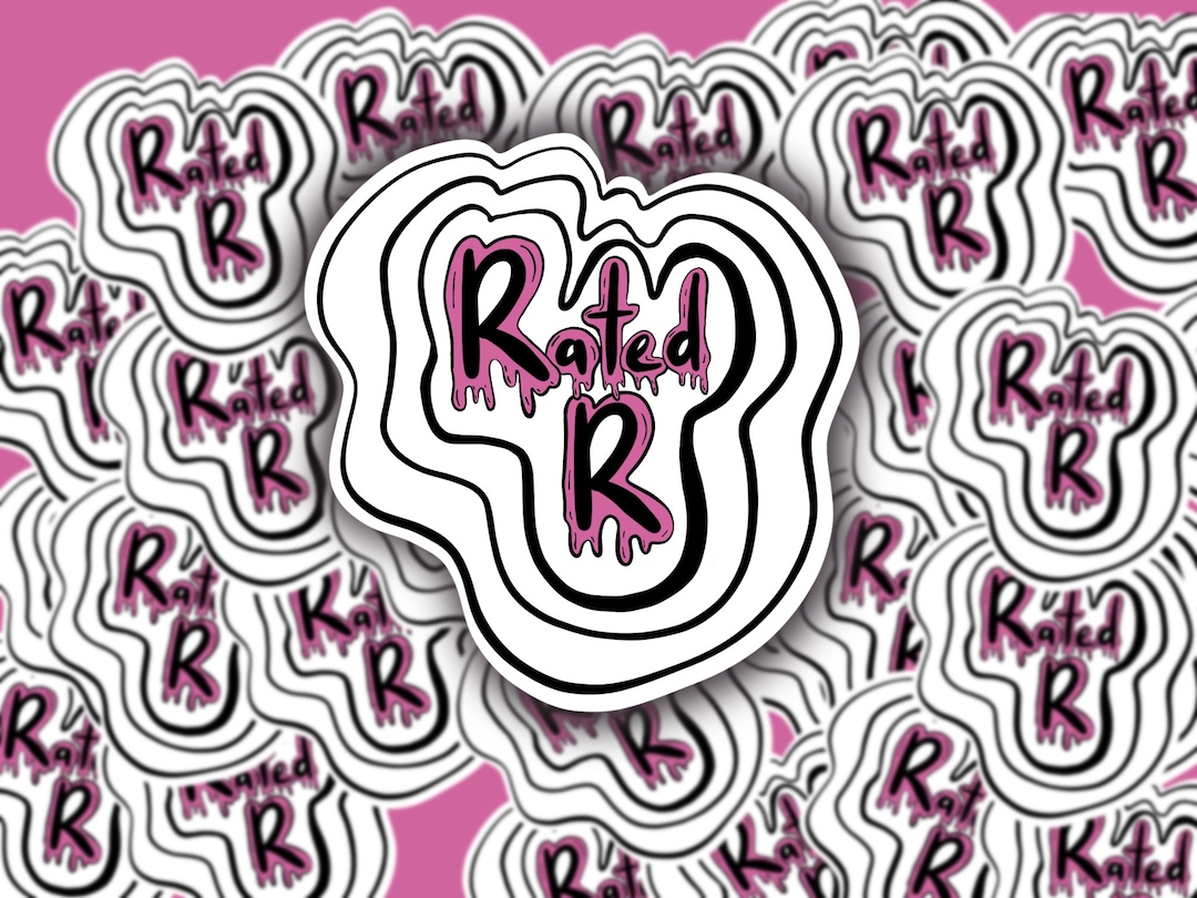 Rated R Sticker - Etsy