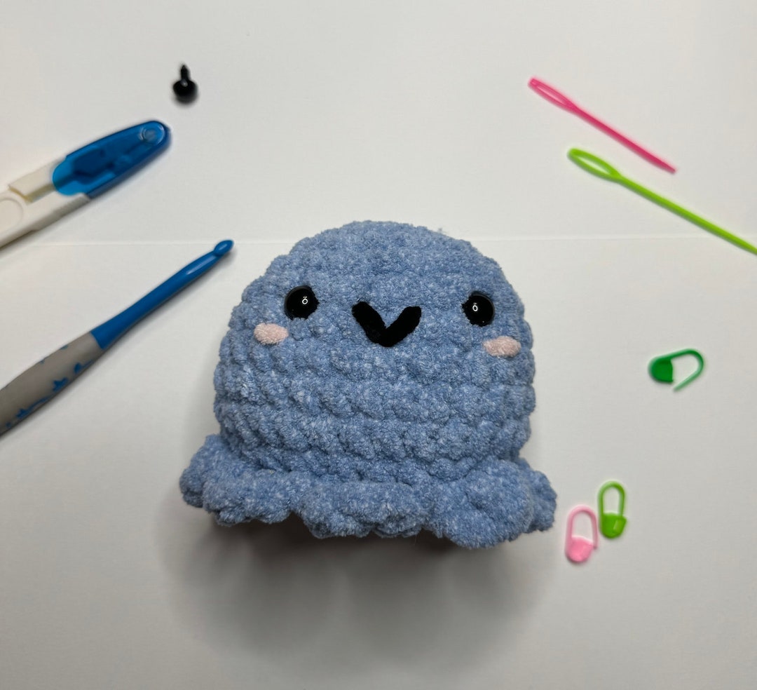 Cute Crochet Octo Plushie Amigurumi - Etsy