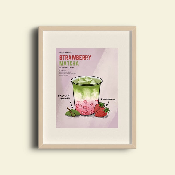 Boba Tea Shop Poster - Etsy
