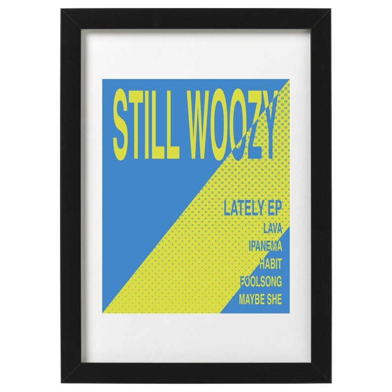 DIGITAL DOWNLOAD Still Woozy Poster Album Cover Digital | Etsy